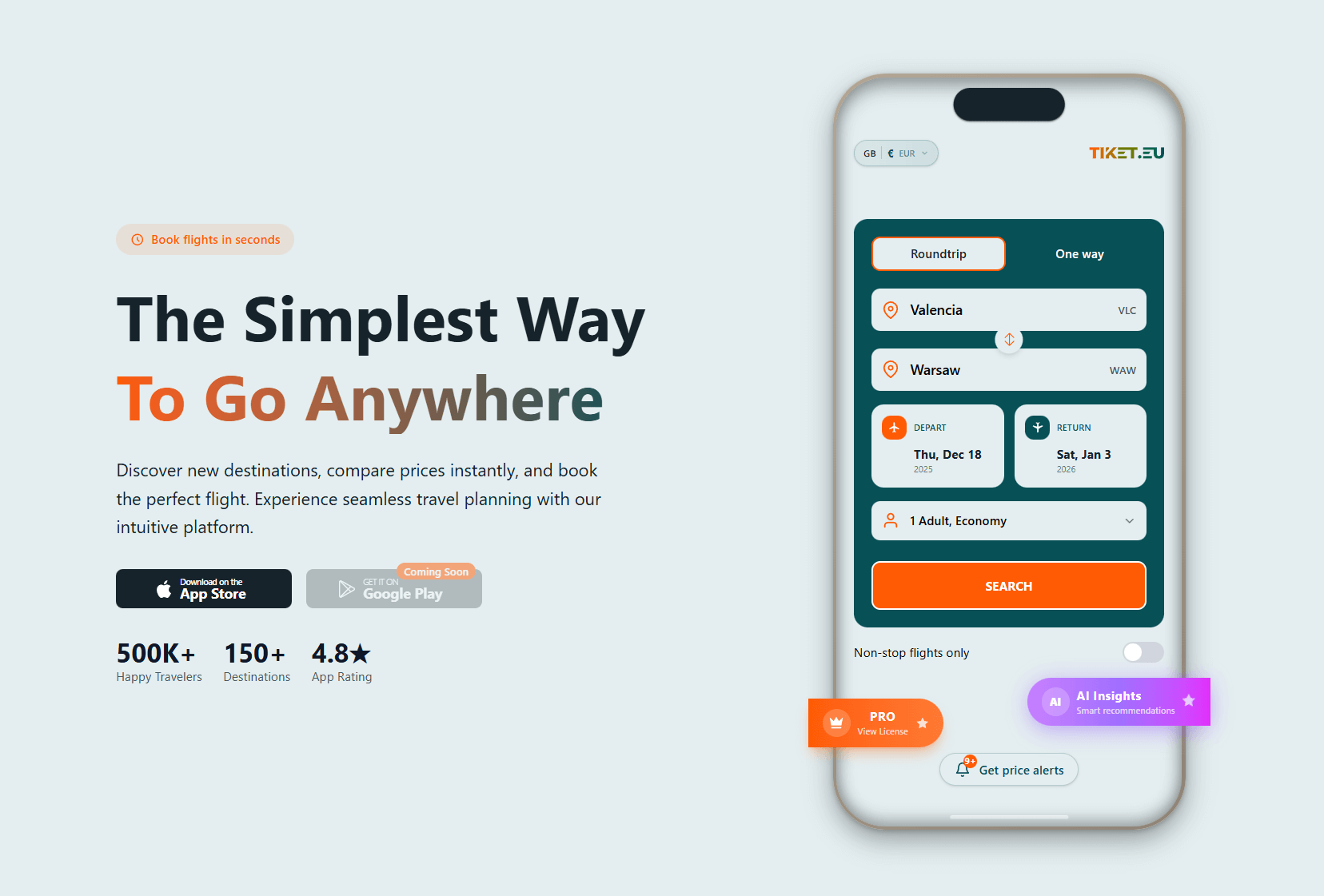 TIKET ️ The Simplest Way to Book Flights
